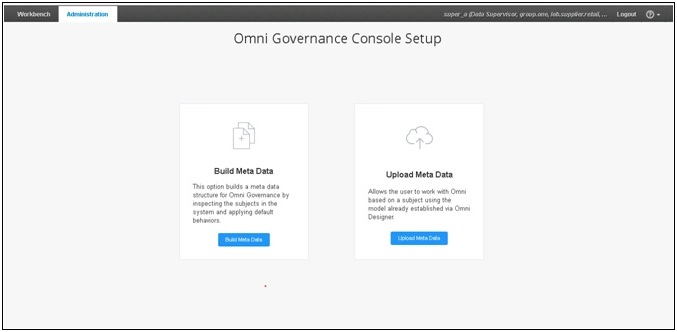 Installing the Omni-Gen Server and the Omni Governance Console